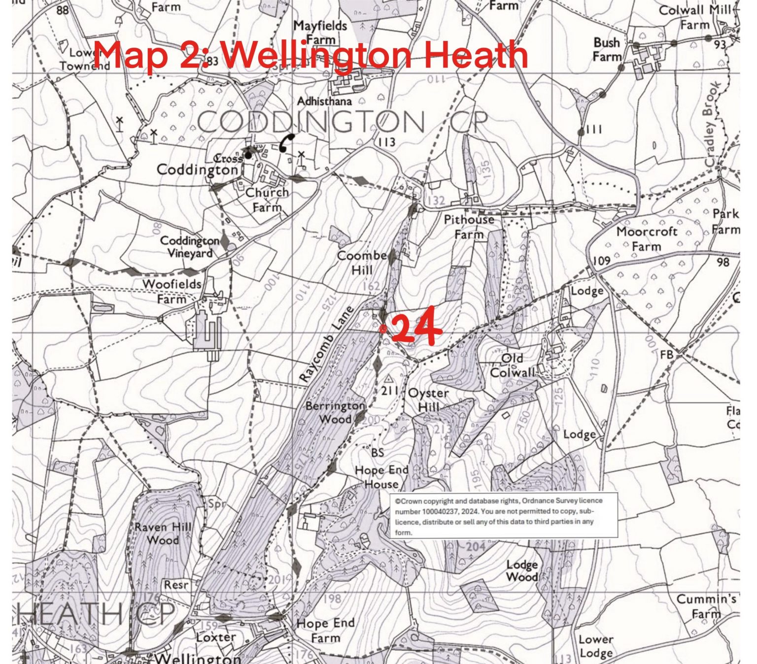 Gates Map 2 – Malvern Hills National Landscape
